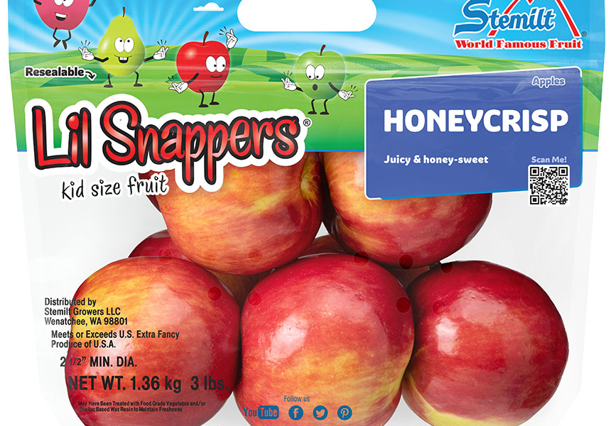 Stemilt's Lil Snappers line aims to put fruit into kids' han...